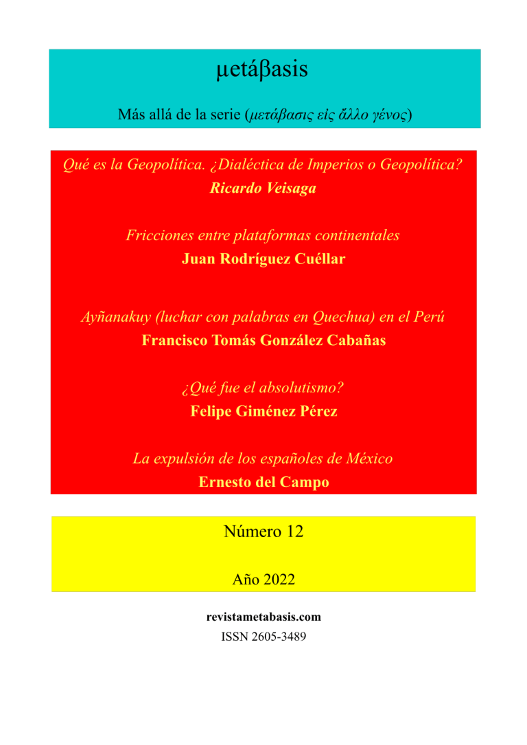Metábasis. Número 12 (2022) – Revista Metábasis