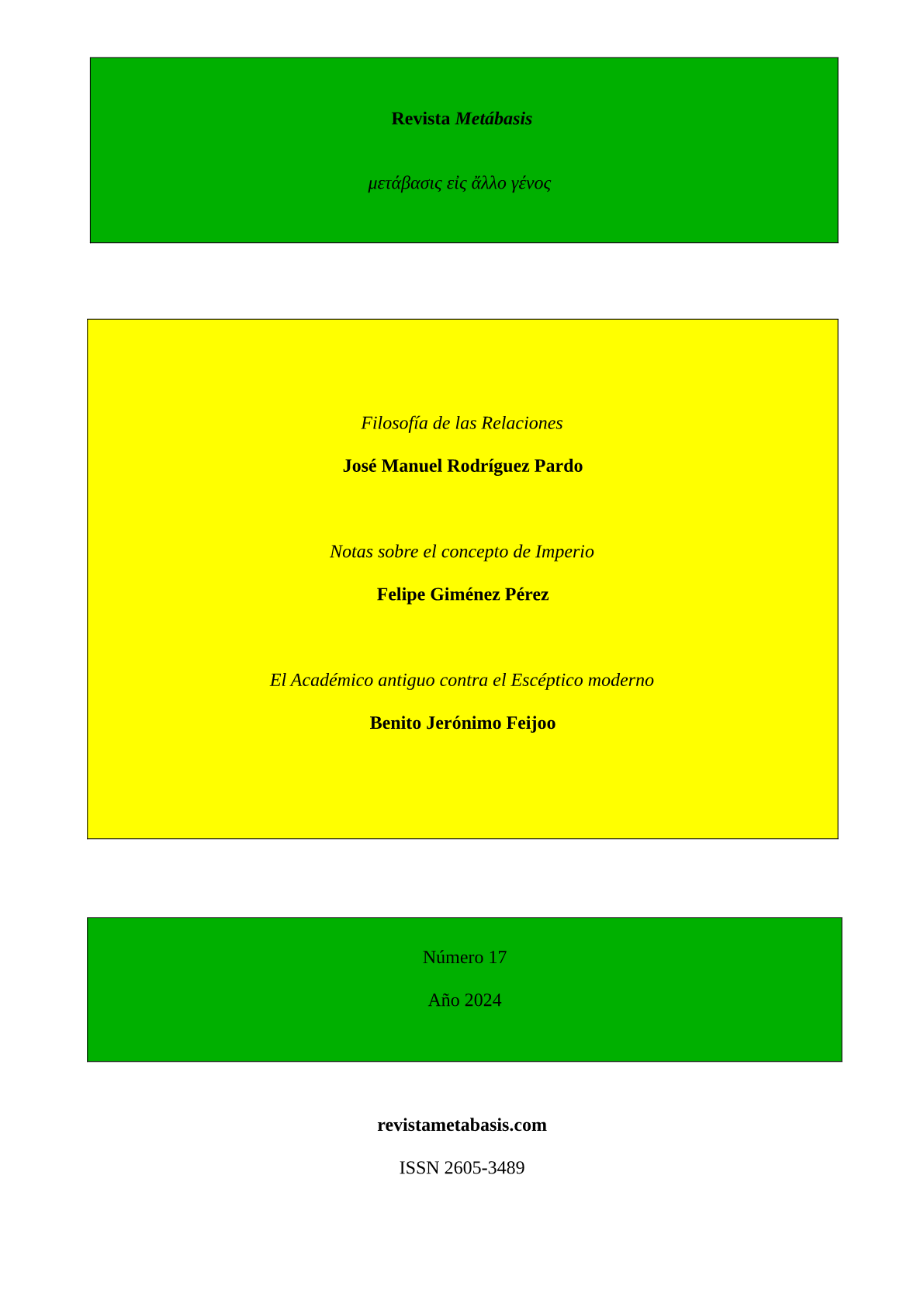 Metábasis. Número 17 (2024) – Revista Metábasis